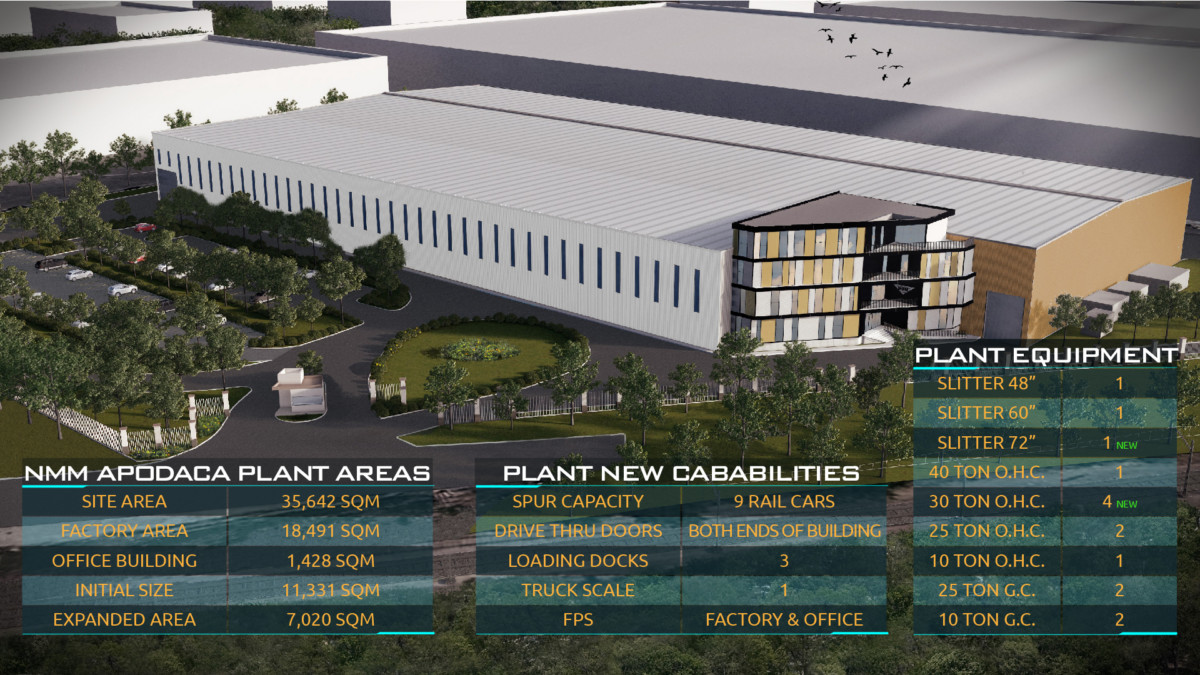 National Material Mexico Steel Service Center Expansion Event ...